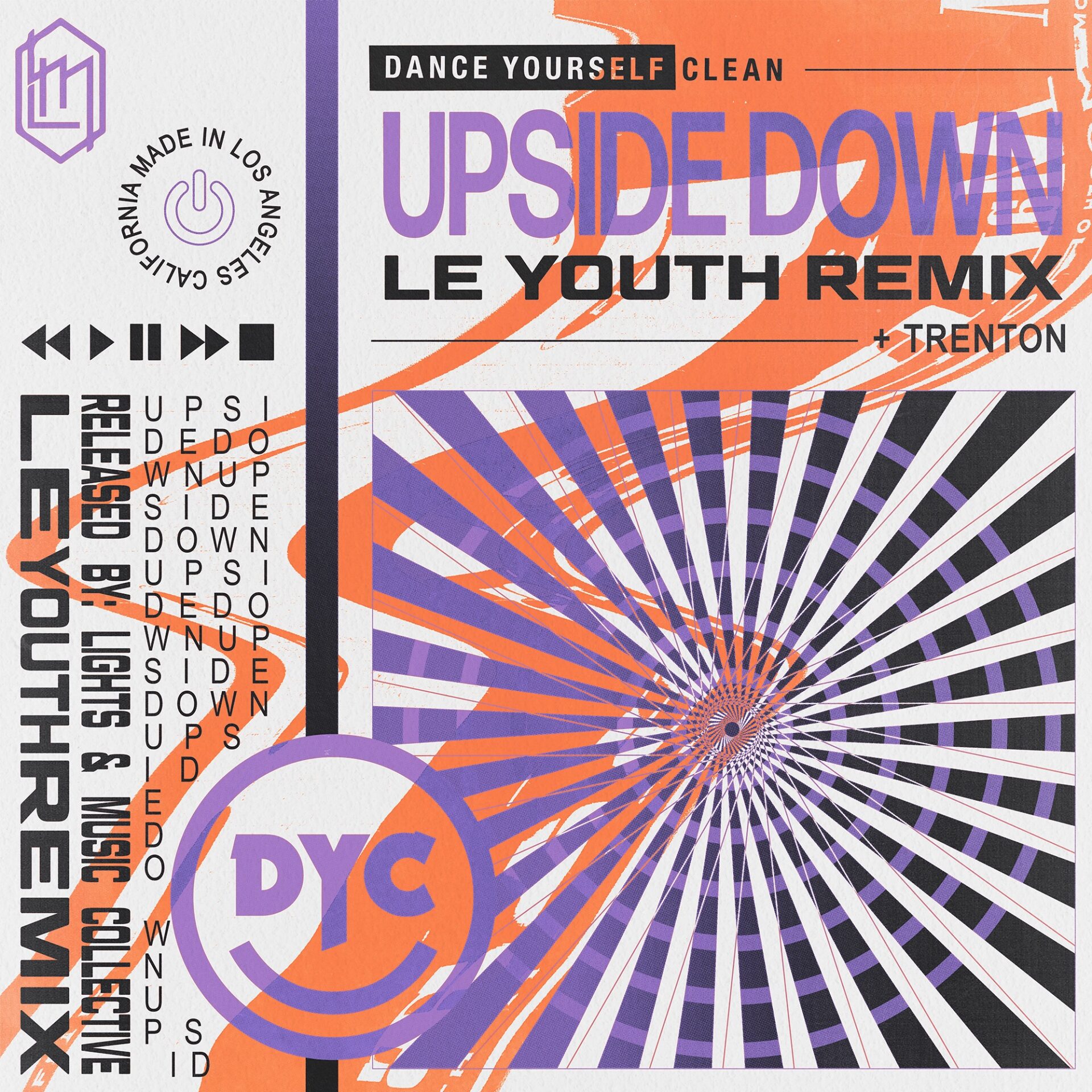Le Youth Transforms DYC & Trenton's 'Upside Down' | EKM.CO